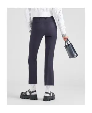 Prada Tailored Trumpet Leg Pants