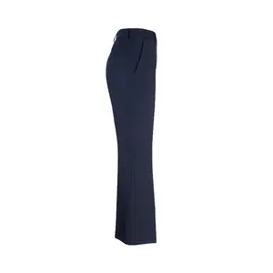 Prada Tailored Trumpet Leg Pants - Blue