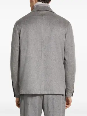 Zegna Long-sleeved Shirt - Grey