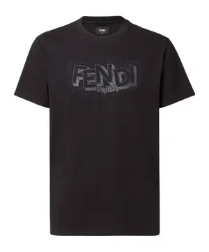 Fendi Embroidered T-shirts For Men