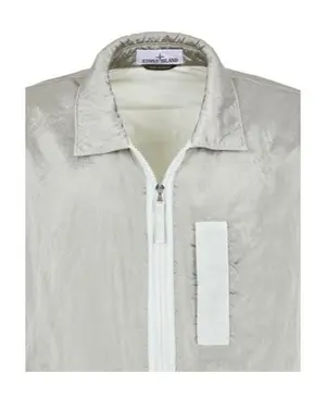 Stone Island Compass Patch Zip-up Jacket