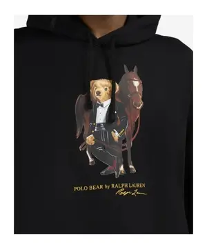 Polo Ralph Lauren Polo Bear Hoodie - Black