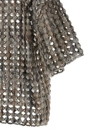 Brunello Cucinelli Short Sleeve Knit Top