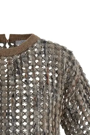 Brunello Cucinelli Short Sleeve Knit Top