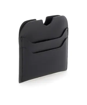 Acne Studios Logo Detailed Open Top Cardholder