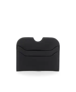 Acne Studios Logo Detailed Open Top Cardholder