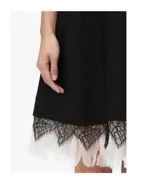 Alexander McQueen Cobweb Lace Knitted Dress