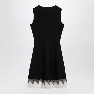 Alexander McQueen Cobweb Lace Knitted Dress