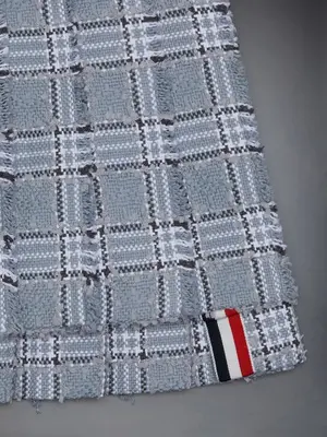 Thom Browne Pleated Tweed Skirt