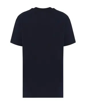 VIVIENNE WESTWOOD Orb Embroidered Crewneck T-shirt - Navy Blue