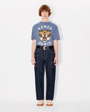Kenzo Lucky Tiger Printed Crewneck T-shirt