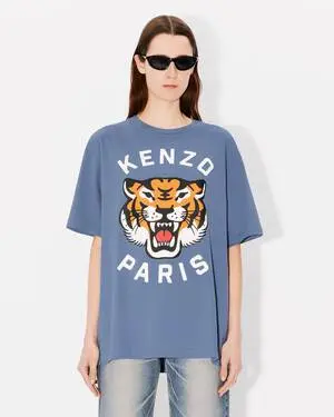 Kenzo Lucky Tiger Printed Crewneck T-shirt