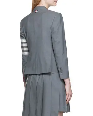 Thom Browne 4-bar Long Sleeve Blazer
