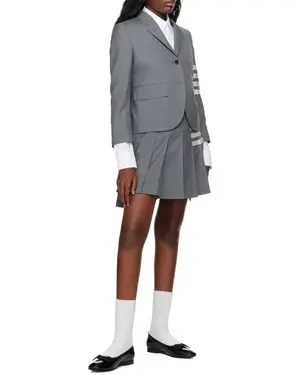 Thom Browne 4-bar Long Sleeve Blazer