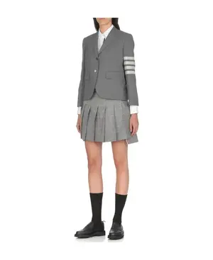Thom Browne 4-bar Long Sleeve Blazer