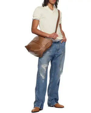 Dolce & Gabbana Distressed Oversized Jeans