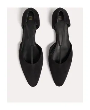 TOTEME Pointed Toe Ballet Flats