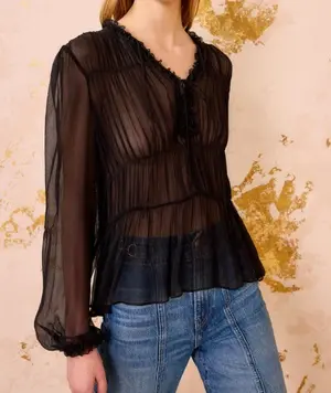 Ulla Johnson Front Tie Blouses