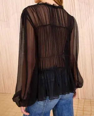 Ulla Johnson Robbie Long Sleeve Blouse