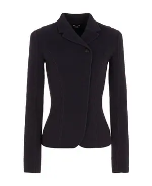 Giorgio Armani Single-breasted Long-sleeve Jacket