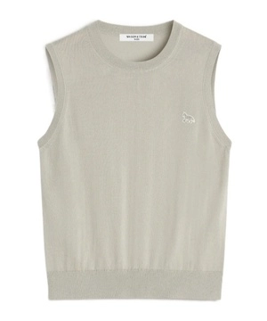 Maison Kitsune Embroidered Vests For Women
