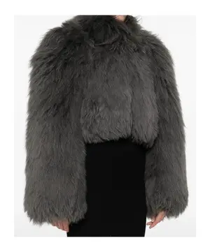 Alaïa Long-sleeved Fur Jacket