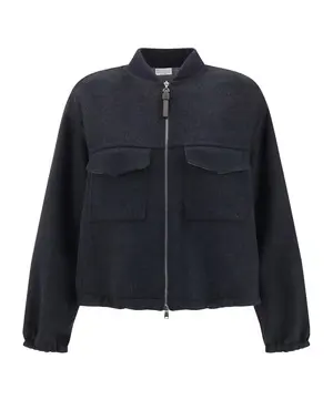 Brunello Cucinelli Hand-crafted Bomber Jacket - No