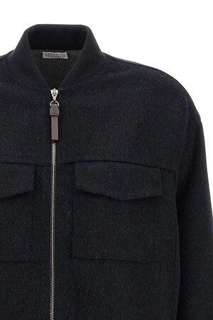 Brunello Cucinelli Hand-crafted Bomber Jacket