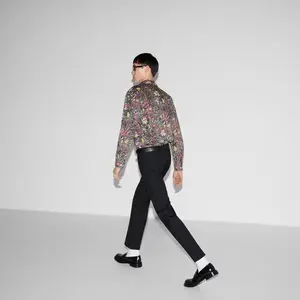 Gucci Punk Floral-print Cotton Shirt