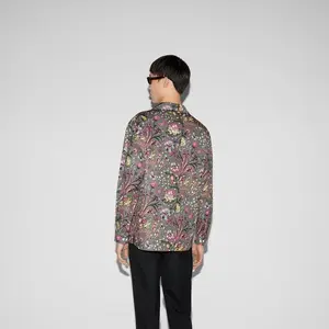 Gucci Punk Floral-print Cotton Shirt