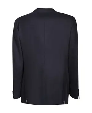 Zegna Single-breasted Straight Hem Blazer - Black