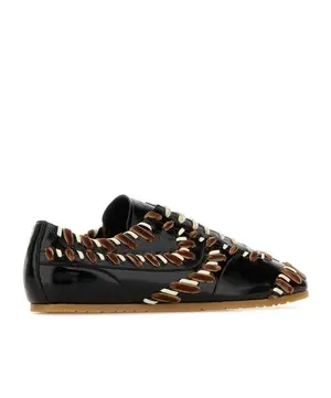 Dries Van Noten Embellished Lace-up Sneakers