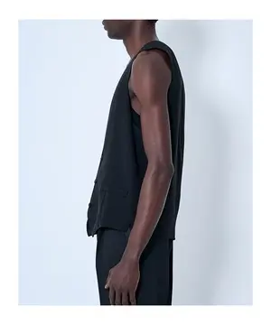 Saint Laurent V-neck Button-up Waistcoat