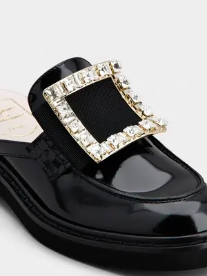ROGER VIVIER Embellished Slip-on Mules