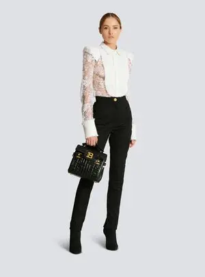 Balmain Wool Skinny-fit Trousers