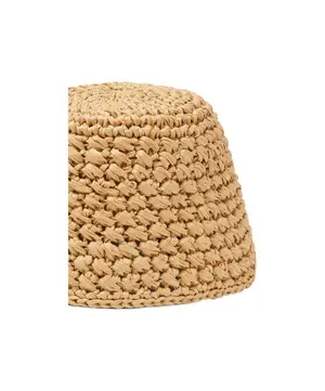 Loro Piana Jasmine Crochet Hat - Light Dune