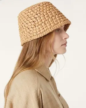 Loro Piana Jasmine Crochet Hat - Light Dune