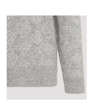 Brunello Cucinelli Patterned Crewneck Sweater