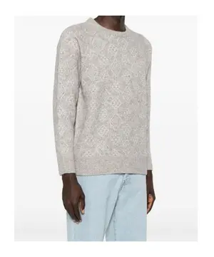 Brunello Cucinelli Patterned Crewneck Jumper