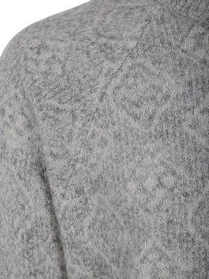 Brunello Cucinelli Patterned Crewneck Jumper