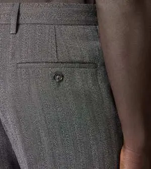 TOD'S Tailored Pinstripe Trousers