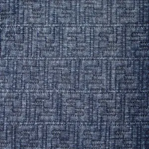 Fendi Quilted Ff Denim Double-breasted Coat