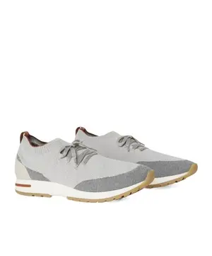 Loro Piana Flexy Walk Sneakers With Kummel Trim