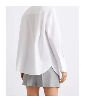 Marella Ruched Poplin Shirt