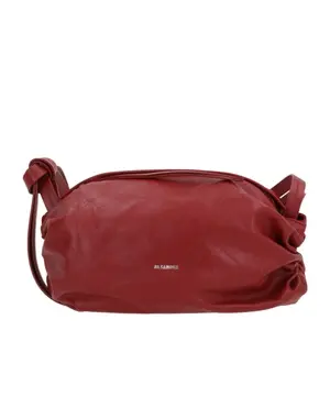 JIL SANDER Ruched Shoulder Bag