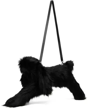 Simone Rocha Faux Fur Hare Shoulder Bag
