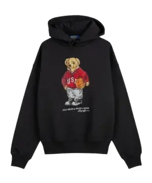 Ralph Lauren Polo Bear Printed Hoodie