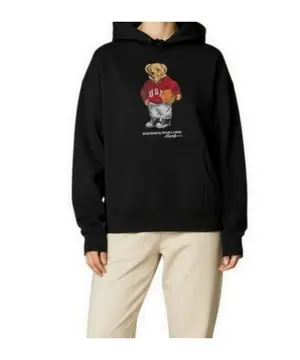 Ralph Lauren Polo Bear Printed Hoodie
