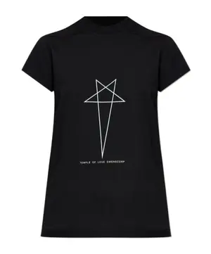 Rick Owens Logo Print T-shirt