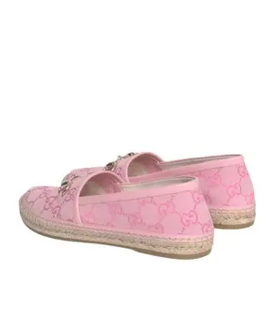 Gucci Horsebit Espadrilles - Pink